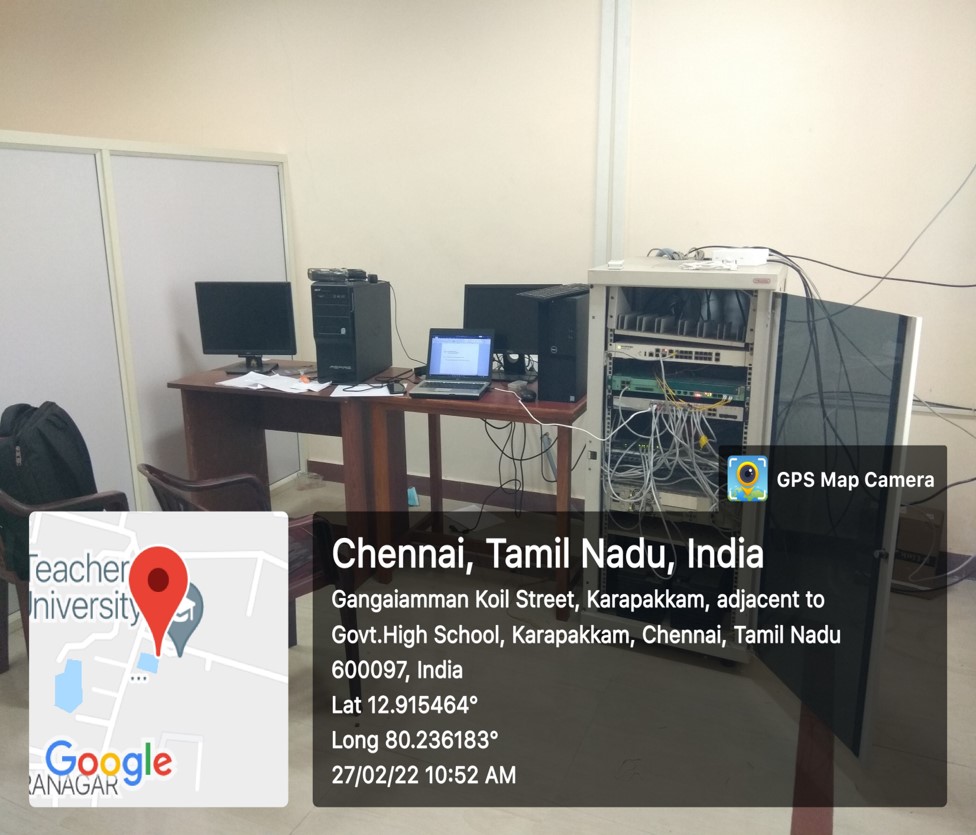 Server Room - Tamil Nadu Teachers Education University